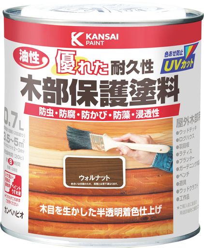 外装 【乾燥・塗重時間】 【20°C】乾燥時間:約 8 時間 塗重時間約 2 時間以上 【冬期】乾燥時間:約 12 時間 塗重時間:約 6 時間以上 【塗り面積(2回塗り)】 [0.7L]平方メートル:約 3.5 ~ 5 m2 タタミの広さ...