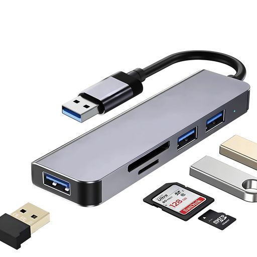 ウルトラスリムポータブルUSBスプリッター:USBハブスプリッターは、外付けハードディスク、Uディスク、マウス、キーボード、USBヘッドセット、スピーカー、メモリカードなどの3つのUSBデバイスを同時に接続できます。超薄型デザインで持ち運び...
