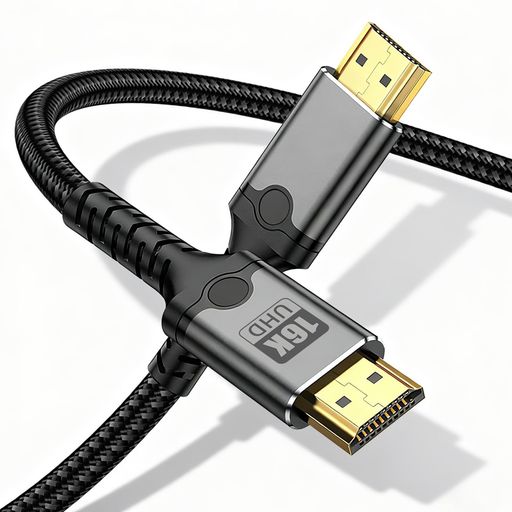 【次世代映像対応 HDMI2.2 規格】96Gbps 超高速伝送で 16K@60Hz/8K@120Hz/4K@240Hz の高精細映像を実現、信号途切れゼロで滑らかな動画表示とクリアな画質を体感。PS5、Xbox Series X、スマート...