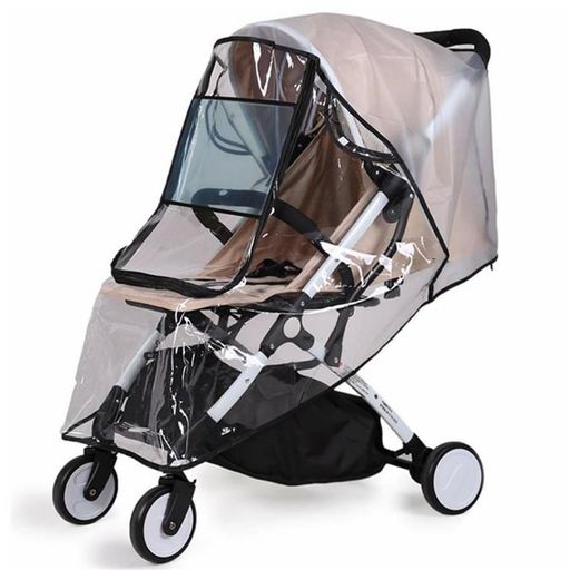【商品仕様】ほとんどのベビーカーに装着できる、汎用タイプのレインカバー。重量にも最適なEVA素材を使用しているので、付属の収納バッグは耐久性も抜群。レインコート以外の使い方も可能です。※EVA材料の特徴は:耐久性、柔軟性、弾力性、耐水性に優...