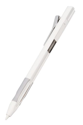 Apple Pencil Pro、Apple Pencil (第2世代)専用のノック式ハードケースです。ボタンを押すだけでペン先が出るので必要な時にすぐに使え、使用しない時はデリケートなペン先をケース内に収納して保護できるノック式です。握る...