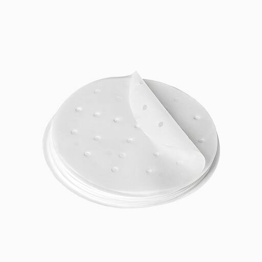 【調理がさらに楽に】蒸し器専用シートは均一に配置された丸穴デザインで、蒸気を効率的に通し、食材にムラなく火を通します。食品グレードの素材を使用し、安全で無臭、中華点心や蒸し料理に最適です。1パック50枚入りで経済的、家庭の日常調理にぴったり...