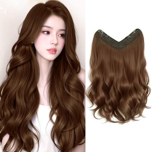 【規格】1素材:耐熱ファイバー。2長さ:約45cm/60cm。3重さ:45cm-約150g、60cm-約170g。4カラー:ブラック・ブラウンブラック・ダークブラウン・ライトブラウン。 【自然な髪質】このエクステは人工ファイバーの中でも最も...