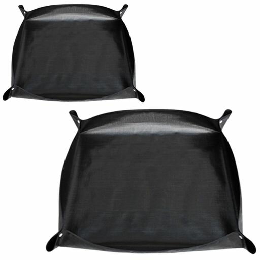 【基本情報】園芸シート、材質:PE、カラー:ブラック、サイズ:展開時:100*100cm、50*50cm、組み立て後:約80cmx80cm、35*35cm、重量:約110g/35g、パッケージ内容:園芸シート(100*100cm)*1、園芸...