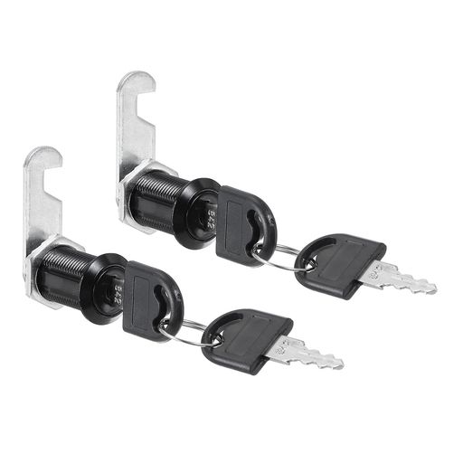 ロックシリンダーサイズ:18 x 30 mm / 0.71 x 1.18インチ(直径x長さ) ロックタンサイズ:47 x 15 x 2 mm / 1.85 x 0.59 x 0.078インチ(長さx幅x厚さ) 最大パネル厚さに適合:30 m...