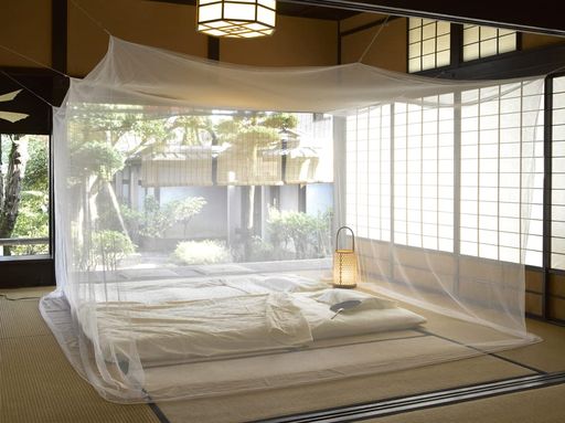 吊り下げタイプ カラー:ホワイト 吊り紐(蚊帳を吊る為のフックは付属しておりません。) 素材:ポリエステル