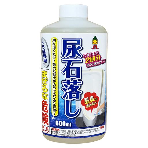 トイレ 用途:便器・タイルなど陶磁器の洗浄 成分:有機酸、腐食防止剤 液性:酸性 使用量の目安:便器の黄ばみ除去:1回/約50ml 便器トラップ・目皿の裏側の洗浄:1回/約300ml 臭いが少ない低臭タイプです。