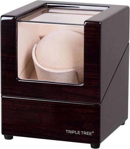 【信頼の高品質なモーター搭載】動作の要となるマシンの心臓部には、高品質なモーターを採用したギアボックスを搭載。静音設計で、寝室や書斎に置いても音が気になることはありません。 【豊富なモード設定】自動巻き時計の巻上方向には「右巻き」「左巻き」...