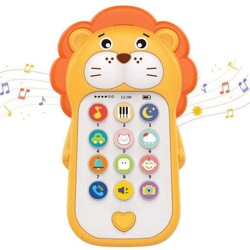 【赤ちゃんを飽きさせない知育玩具です】 ラフルな光と楽しい音楽で好奇心を刺激! ボタンを押すと、優しい光と一緒に数字の歌や動物の鳴き声が流れます。お座りが安定する1歳前後の赤ちゃんの興味を引き、聴覚と視覚の発達をサポートするおもちゃです。 ...