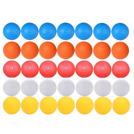 【家具やガラスを割らない!室内練習の決定版】直径約41mm、重さ約5gの超軽量プラスチック製ボールです。中空構造により衝撃が非常に軽く、万が一家具や窓ガラス、壁に当たっても傷つけたり割ったりする心配がありません。雨の日や夜間でも、自宅のリビ...