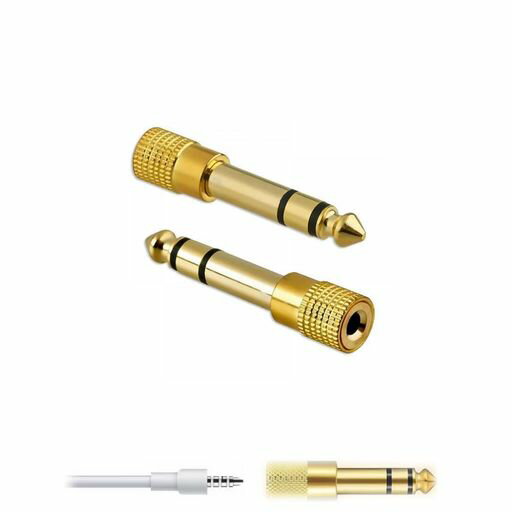 1.【幅広い互換性】6.3mm(1/4インチ)ステレオ標準プラグを3.5mm(1/8インチ)ステレオミニジャックに変換可能。ヘッドホン、イヤホン、電子ピアノ、アンプ、MP3プレーヤーなど様々なオーディオ機器に対応。 2.【高品質オーディオ】...