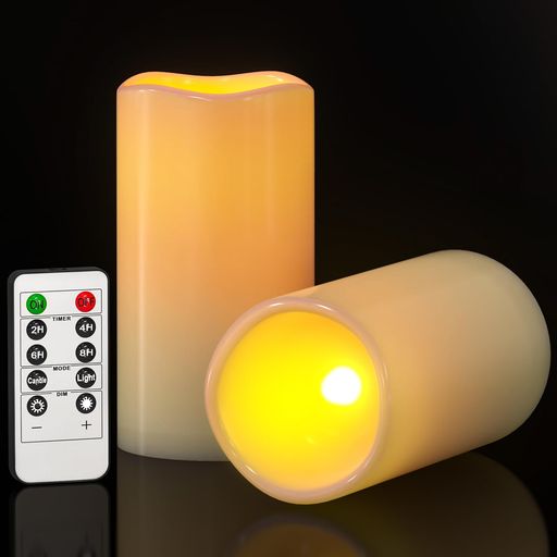 屋内、屋外。 防水:IP44 【操作簡単】底部の電源ON/OFFスイッチだけでライトが点灯します。単3電池(各2本-別売り)リモコン用電池:ボタン電池1個(付属)サイズ:直径7.5*高さ14.5cm 【タイマー機能】リモコンにある「Time...