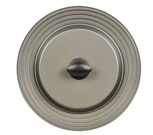 製品サイズ:(約)外径29x高さ5.5cm 材質:本体/鉄(シリコーン樹脂塗装)、蓋つまみ/フェノール樹脂(耐熱温度150度)、つまみの座板/ナイロン(耐熱温度180度) 原産国:中国