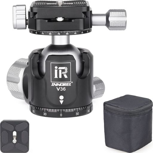 【出品情報】 メーカー型番:INNOREL N36◀◀◀ 本体全高:80mm◀◀◀ ボール径:36mm◀◀◀ 正味重量:360g◀◀◀ 最大耐荷重量:20 kg◀◀◀ 底部直径:50mm◀◀◀ クイックシューサイズ:44*50*10 mm◀...