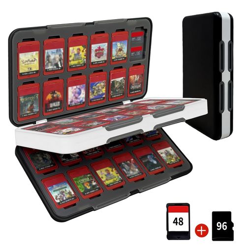 【対応機種】 ゲームカード収納ケースは、Switch 2対応/Switch/Switch OLED/Switch Lite に対応し。Switchソフトケース、大容量設計で、整理ゲームカードの収納にぴったりです。 【48枚大容量カード収納】...