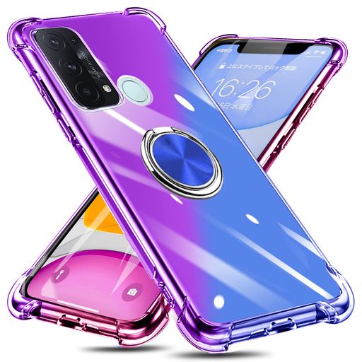 【対応機種】:対応 OPPO Reno5 A 用 に対応なので、機種を間違いないようご注意下さい。(この製品はワイヤレス充電をサポートしていません) 【魅力な透明感】透明な背面は本体の美しさを示し、グラデーションの色は、よりスタイリッシュに...