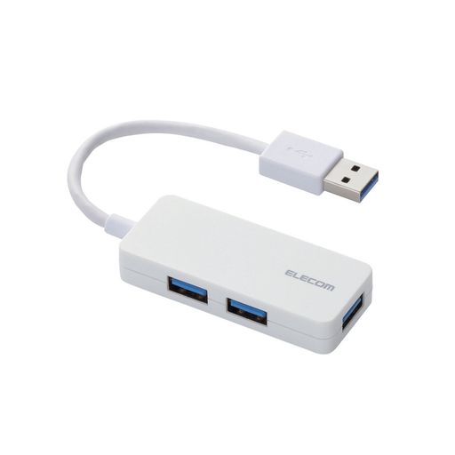 転送速度5Gbpsと従来のUSB2.0の約10倍の転送速度(理論値)を実現するUSB3.0に対応したUSBハブです。 USB3.0対応のパソコン・機器であれば、大量のデータも高速に転送可能です。 給電電流がUSB2.0に比べて80%向上し、...