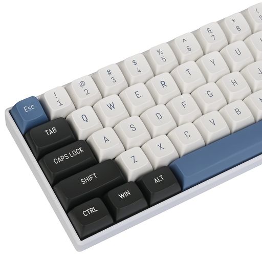 【PBT&amp;ABSの2色成型】50%のPBT&amp;ABS素材で成型されています。ダブルショットは耐久性が高くて、長い時間使用しても鮮明な印字を保って、手垢や油汚れがくっつきにくいです。 【幅広い互換性 】1*160キーセットは、6...
