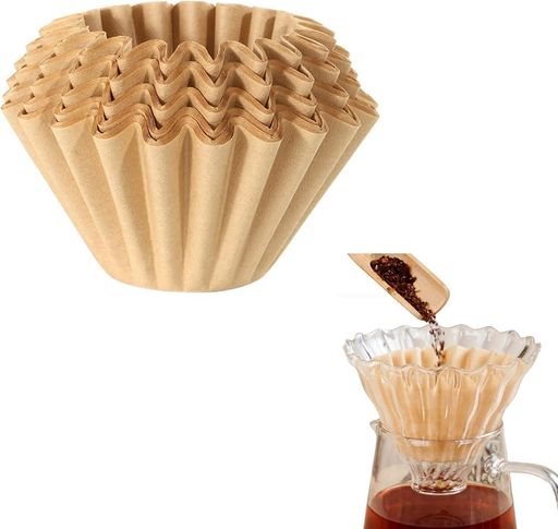 【素敵なコーヒーは上質なフィルターから】上質な茶色のコーヒーフィルターを使うことは、コーヒーやお茶を入れる第一歩です。コーヒーフィルターは、油脂を吸収し、砂利の堆積物を除去するとともに、おいしいベイク抽出プロセスを行うために設計されている。...