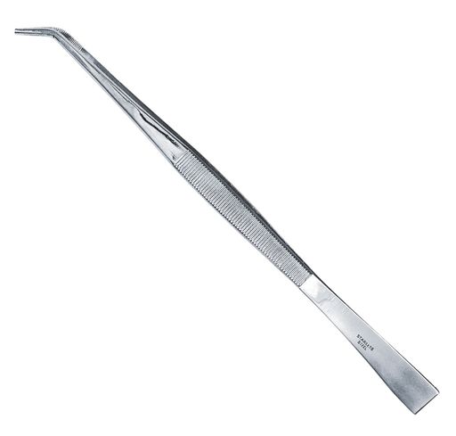 型番:4651 全長:300mm 先端形状:先曲がり、超ロングタイプ 材質:ステンレス製 用途に合わせたピンセットを選べる多様種ピンセットシリーズ。