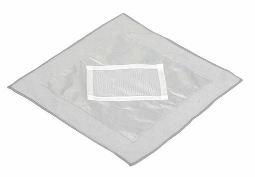 製品サイズ:(約)32x32cm 製品重量:(約)0.05kg 本体/ポリエステル、裏面中央/アルミ蒸着シート、ネット/ポリエステル 生産国:中国