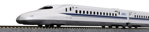編成の車番はJR東海所属のX65編成で製品化。「A」の文字が追加された車体側面のロゴマーク、2000番台に改番された車番や記号をXに改められた編成番号を再現。 エアロ・ダブルウイング形の先頭部を的確に再現。特徴的な車体間の全周ホロを再現。屋...