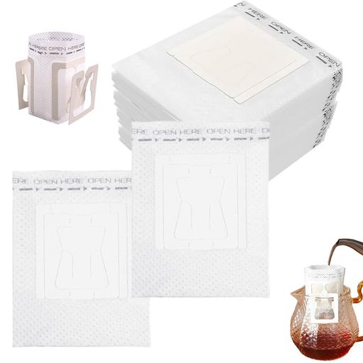 【製品サイズ】コーヒーフィルターバッグの大きさは約9x7.5cmで、本コーヒーフィルタは大容量セットで、100枚の精密フィルターを含み、現代のアップテンポな生活のために設計されており、便利で効率的なコーヒーの淹れ体験を提供することを目的とし...