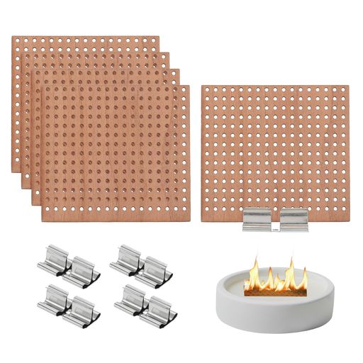 素材: 天然木; ウィックサイズ: 70 x 60 x 1mm / 2.8 x 2.4 x 0.04インチ(幅*高さ*厚さ); クリップホルダーベースサイズ: 30 x 16 x 10.5mm / 1.2 x 0.6 x 0.4インチ(長さ...