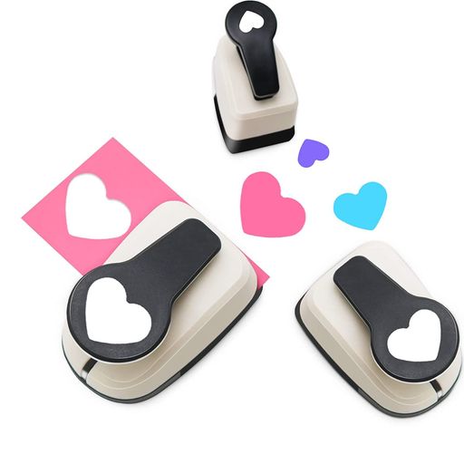 ❤️[使い方簡単] ハート穴パンチはレバーアクションのデザインで、非常に使いやすいです!子供たちでも簡単に押し下げて、自分でパンチングすることができます。ハートパンチは学校の手仕事の授業やスクラップブッキングに最適です。 ❤️[耐久性があり...