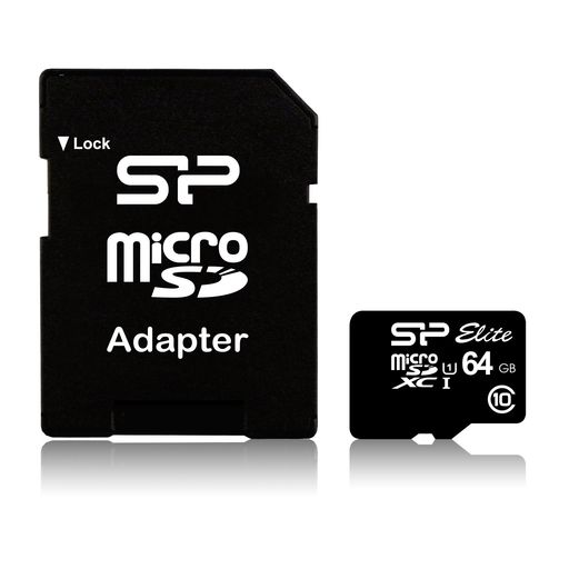 SDスピードクラス:Class10UHS-1対応 規格:microSDXCカード(SDカードアダプタ付属) 容量:64GB 防水、耐衝撃、耐低温/耐高温、耐X線*保管保証温度は-40~85oC 無期限保証(安心の国内サポート)