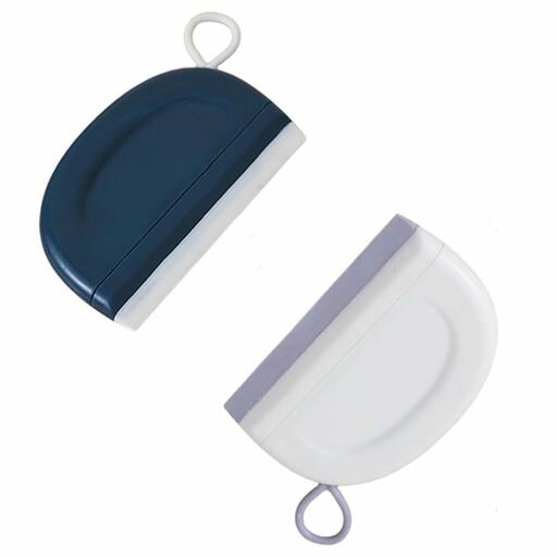 【多目的使用】シャワードア、鏡、滑らかな壁、キッチンシンク、テーブルなど様々な平らな面の水滴や汚れを簡単に掃除できます。 【シームレス密着】しなやかなTPRスクラッチを利用し、ガラスの表面とシームレスに密着し、より良いスクラッチは水の染みを...