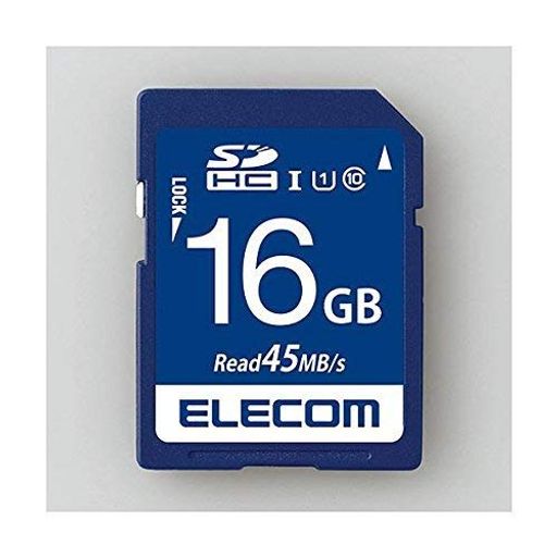 エレコムSDHCメモリカード16GBClass10UHS-IMF-FS016GU11R