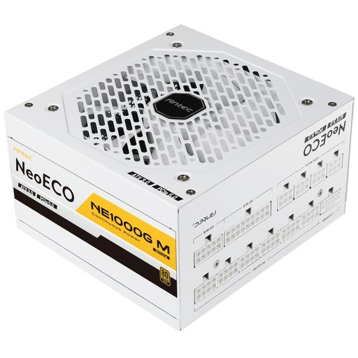 NE1000GMWHITEATX3.0は、80PLUSGOLD認証を取得し、日本製コンデンサーを使用した高効率高耐久電源ユニットです ATX3.0、PCIe5.0準拠 12VHPWRケーブル付属 日本製コンデンサ採用 小型システムに最適な奥...