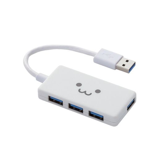 転送速度5Gbpsと従来のUSB2.0の約10倍の転送速度(理論値)を実現するUSB3.0に対応したUSBハブです。 デスク上で邪魔にならない超薄型・コンパクト設計です。 USB3.0対応のパソコン・機器であれば、大量のデータも高速に転送可...