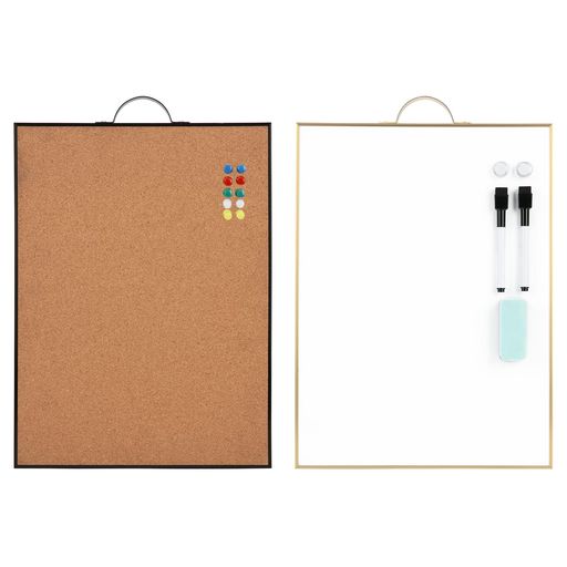 【高品質】この小型ホワイトボードセットには、ホワイトボードとコルクボードが含まれています。ミニマグネットホワイトボードは滑らかな書き心地で、書きやすく、お手入れも簡単です。掲示板用コルクボードは高品質で耐久性のあるコルクを使用し、コルクを傷...