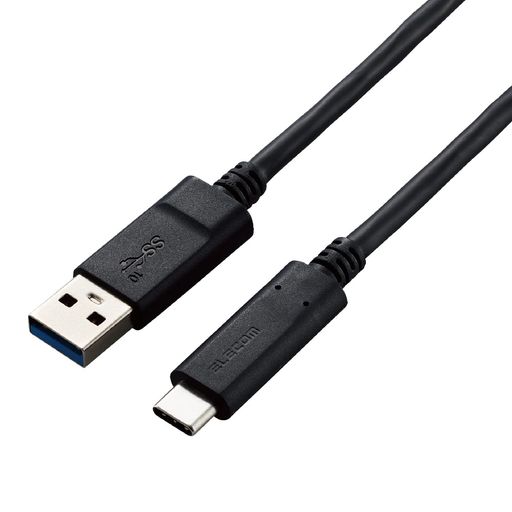 デジタルカメラやビデオカメラのパソコンへのデータ転送や充電ができるUSB3.1 Type-C(TM)ケーブル。USBの規格である「Certified SUPERSPEED+ USB(USB3.1)」の正規認証品。 USB Type-C(TM...
