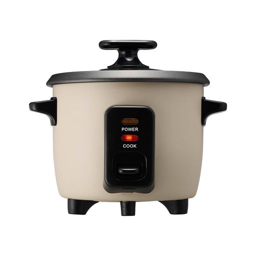 スイッチ1つでご飯が炊けるコンパクトな炊飯器。レトロなデザインで毎日のご飯がもっと特別に。 最短約15分で炊きあがるコンパクトでシンプルな炊飯器。 最小炊飯容量0.5合で約15分、最大炊飯容量1.5合で約25分で炊きあがります。※水の温度や...