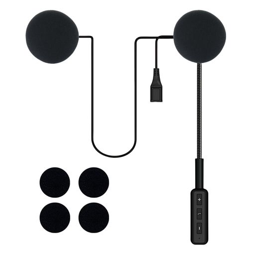 【高音質、高音質、DSPノイズ抑制テクノロジー】Bluetooth 5.0を採用したバイク用イヤホンです。信号の伝送は一層速く、そしてより安定になります。高音質スピーカー採用で、騒音処理、エコ防止など新技術により、音質がアップ。高度なBlu...