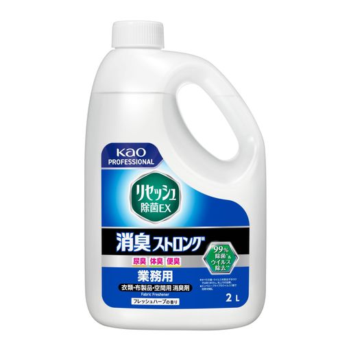 商品サイズ(幅x奥行x高さ):14.52x11.4x24.04 内容量:2L 液性:中性 尿臭ブロッカー配合で、気になる尿臭をしっかり消臭 病院、介護施設、老人ホーム、ホテルなどでの消臭スプレー
