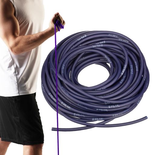 仕様:チューブタイプ サイズ:φ7.7mmx長さ30.4m 素材:天然ゴム 強度レベル:+2 付属品:説明書