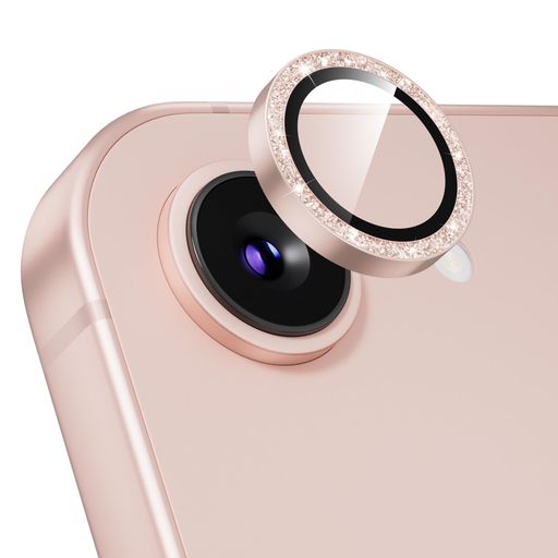 【対応機種】iPhone 17e / 16e専用カメラフィルム。星(白抜き)彡守りながら、キラめく星(白抜き)彡細めのラメの散りばめたレンズカバー、光に反射して派手すぎない絶妙なキラキラ感で、iPhoneにかわいさと繊細さをプラス。 【保護...