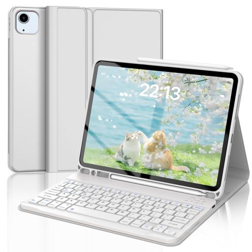 【最新M4モデル対応・抜群の互換性】このiPad用 キーボード付きケースはiPad air m4 11インチ、iPad Air m3 11インチ、iPad Air m2 11インチ、iPad Air 第5世代 10.9インチ、iPad Ai...