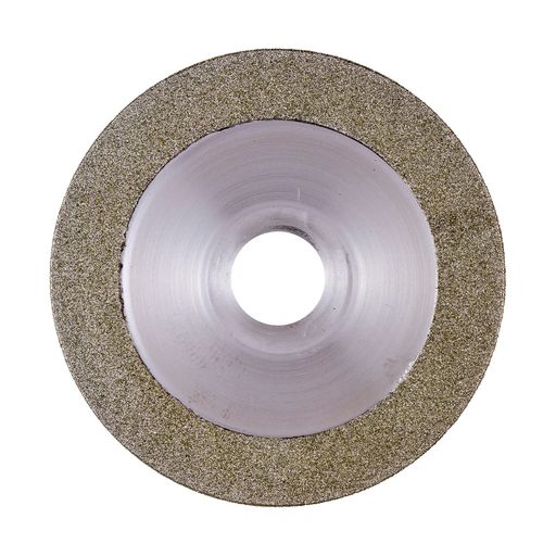 用途:刃物・ガラス・石材の研磨、金属の精密研磨 外径:50mm 厚さ:1.0mm 材質:ダイヤモンド電着150番