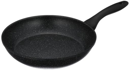 炒めもの、焼き物 商品サイズ:約 幅45x奥行26.8x高さ7.3cm、重量:約450g 鍋の高さ:5cm 本体:アルミニウム合金、内面:ふっ素樹脂加工、外面:焼付塗装、ハンドル:フェノール樹脂 生産国:韓国