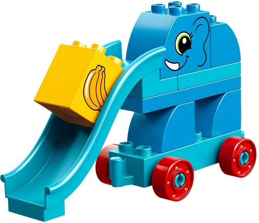 "対象年齢:1才半から・就学前の子供向け ピース数:34 ブロックを収納できるコンテナボックス付き コンテナボックスサイズ:370(W) x 179(D) x 180(H) mm " 幼児が大好きな乗り物の要素が入るこのどうぶつでんしゃセッ...