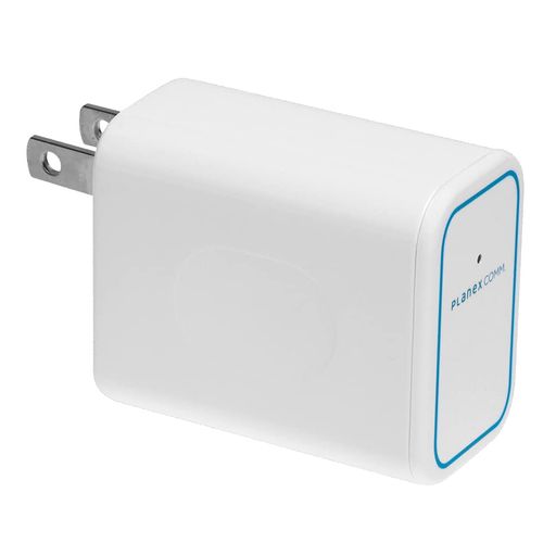 ホテル、病院、スターバックスなど、外出先の有線LANまたは無線LAN(WiFi)に接続するだけで、手軽に無線LAN環境を構築できる、コンセント直挿型無線LANルータ カフェなどの外出先の電源にちびファイ4を挿してWi-Fi接続すれば、スマホ...