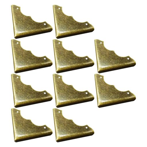 【たっぷり使える「5.5x4cm」の20個セット】 一辺約5.5cm、高さ約4cmの使い勝手の良いサイズ感。木箱や家具の角にぴったりフィットします。惜しみなく使える大容量の20個セットなので、複数のDIY作品や家具の補修にも抜群です。 【作...