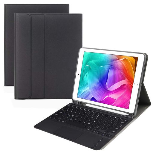 【対応機種】iPad第5/6世代/Pro9.7/Air2/Air兼用、このbluetoothキーボードケースは iPad第6世代 2018 iPad9.7 (モデル番号:A1893/A1954)、iPad第5世代 2017 iPad9.7 ...