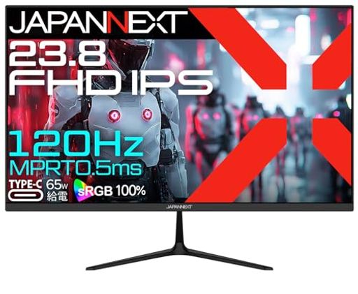ゲーム 23.8インチのIPSパネルを搭載し、120Hzの高速リフレッシュレートに対応したフルHD(1920x1080)解像度のゲーミングモニターです。最大輝度350cd/m2、sRGB:100%の広色域に対応した液晶パネルは、コンテンツを...