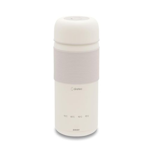 メーカー名: ドリテック 商品サイズ: 約W86xD86xH221mmのコンパクト設計で持ち運びに便利 商品重量: 約460g(電源コードを含む)の軽量設計 材質: ポリプロピレン/ステンレス製で内側は清潔感のあるステンレス仕様 温度調節機...